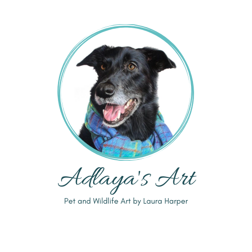 Handdrawn Circle Logo – Adlaya's Art